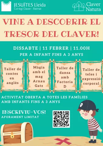 Vine a descobrir el tresor del Claver | Jesuïtes Lleida
