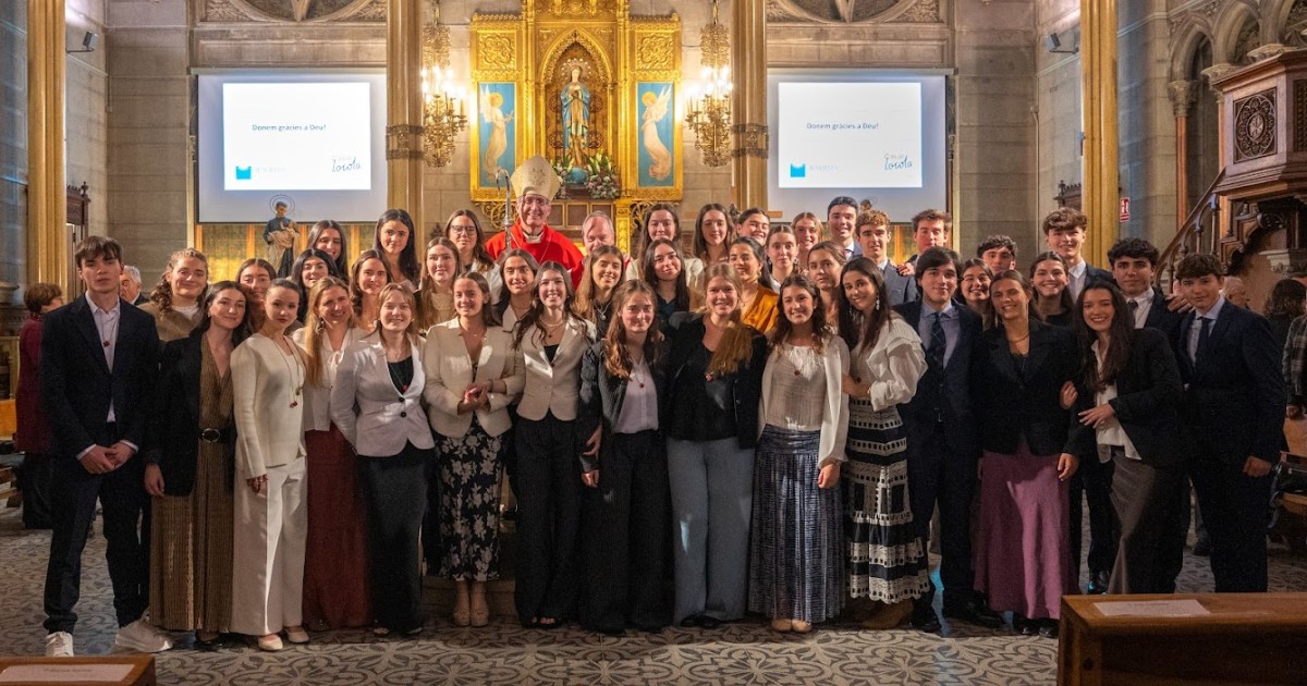 Confirmation of 50 Upper Secondary students | Jesuïtes Sarrià